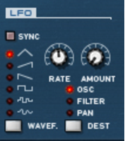 Dr. Octo Rex synth parameters