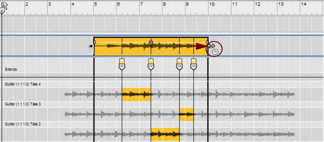 Changing the tempo and transposition of the audio