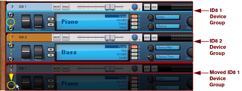 Rack device procedures