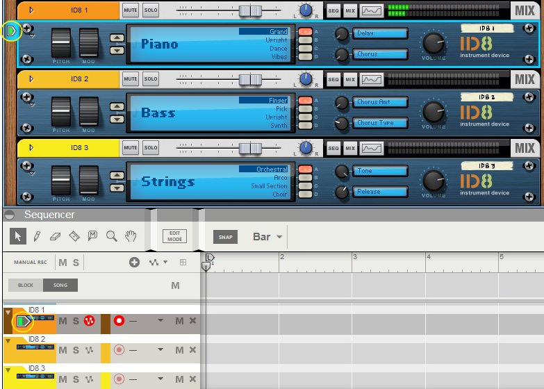 Rack device procedures