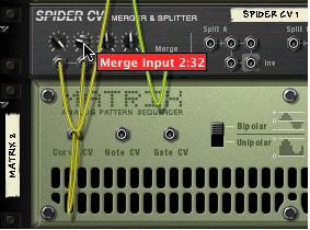 Spider CV Merger & Splitter